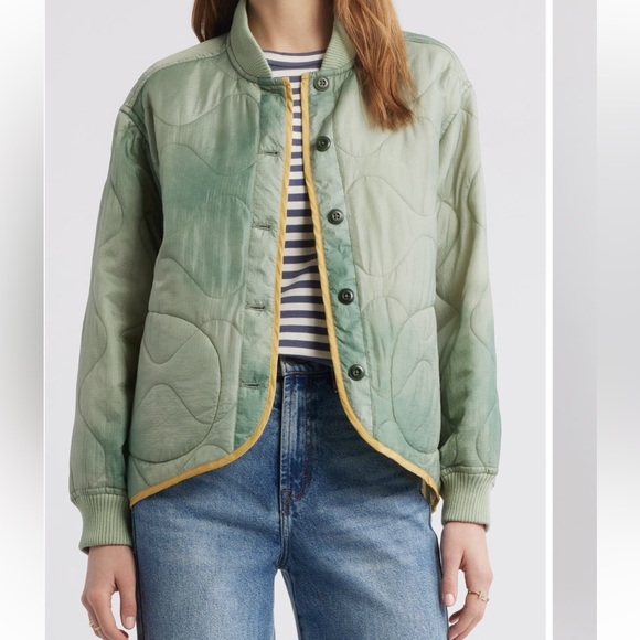 THE GREAT. | Jackets & Coats | The Great The Quilted Liner Jacket ...